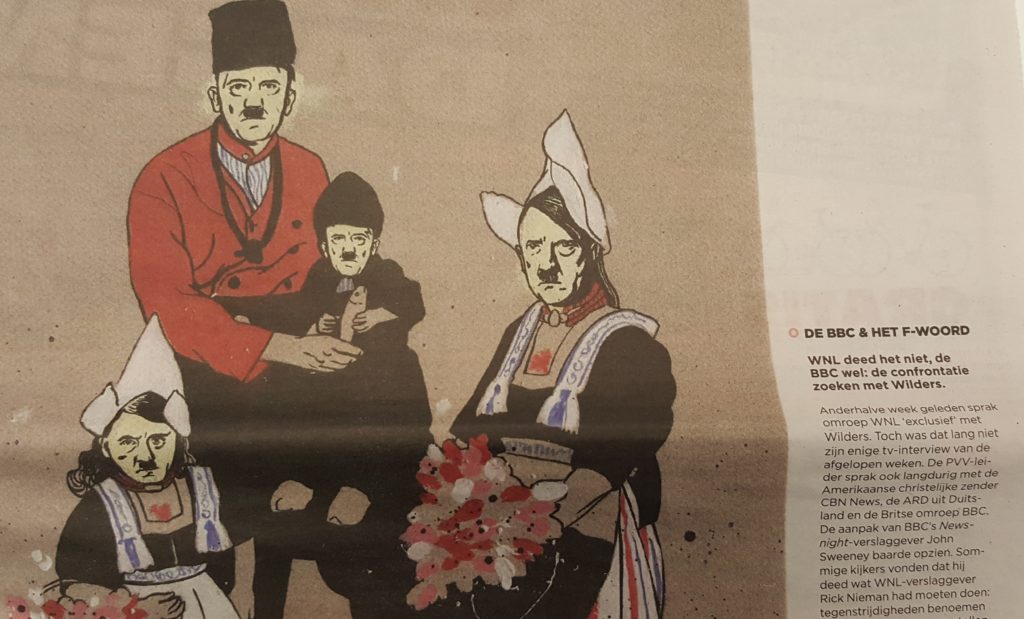 Cartoonist: ‘Hitler-tekening Volkskrant heeft niets met Volendam te ...