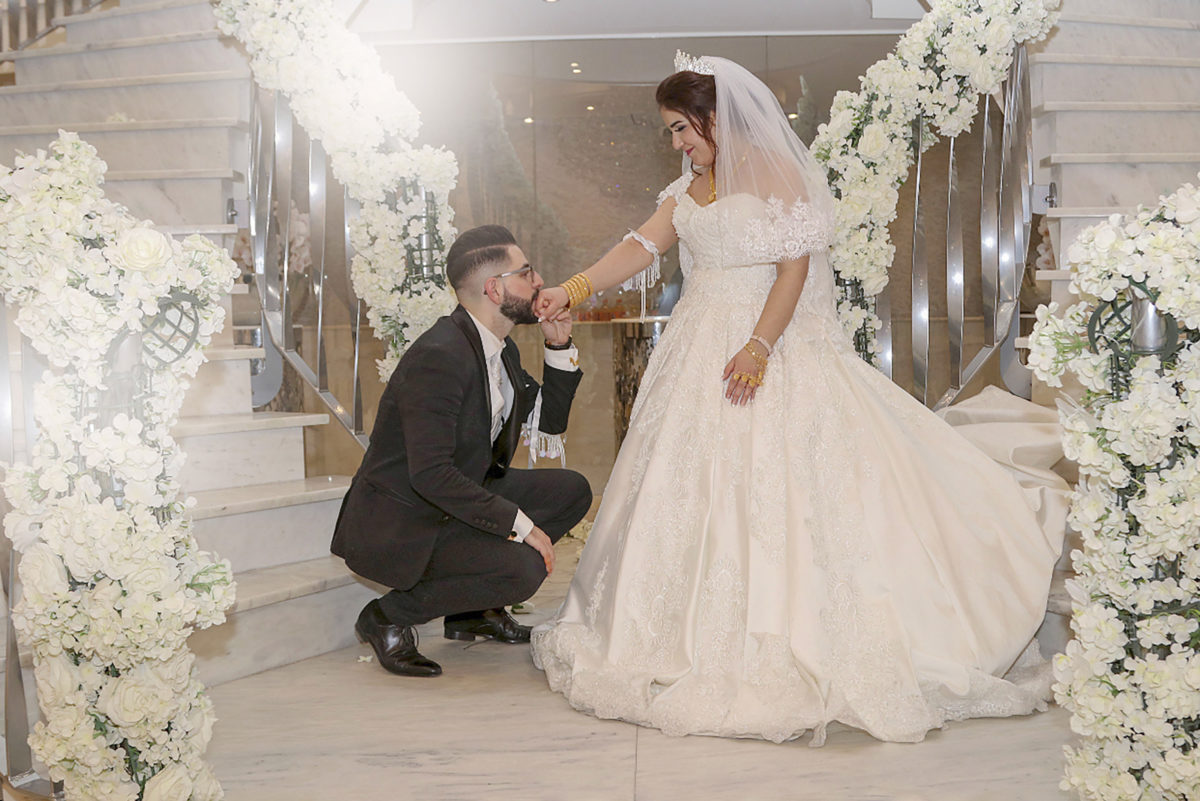 Huwelijk Omar Louis (28) en Saly Jameel (25) - EW