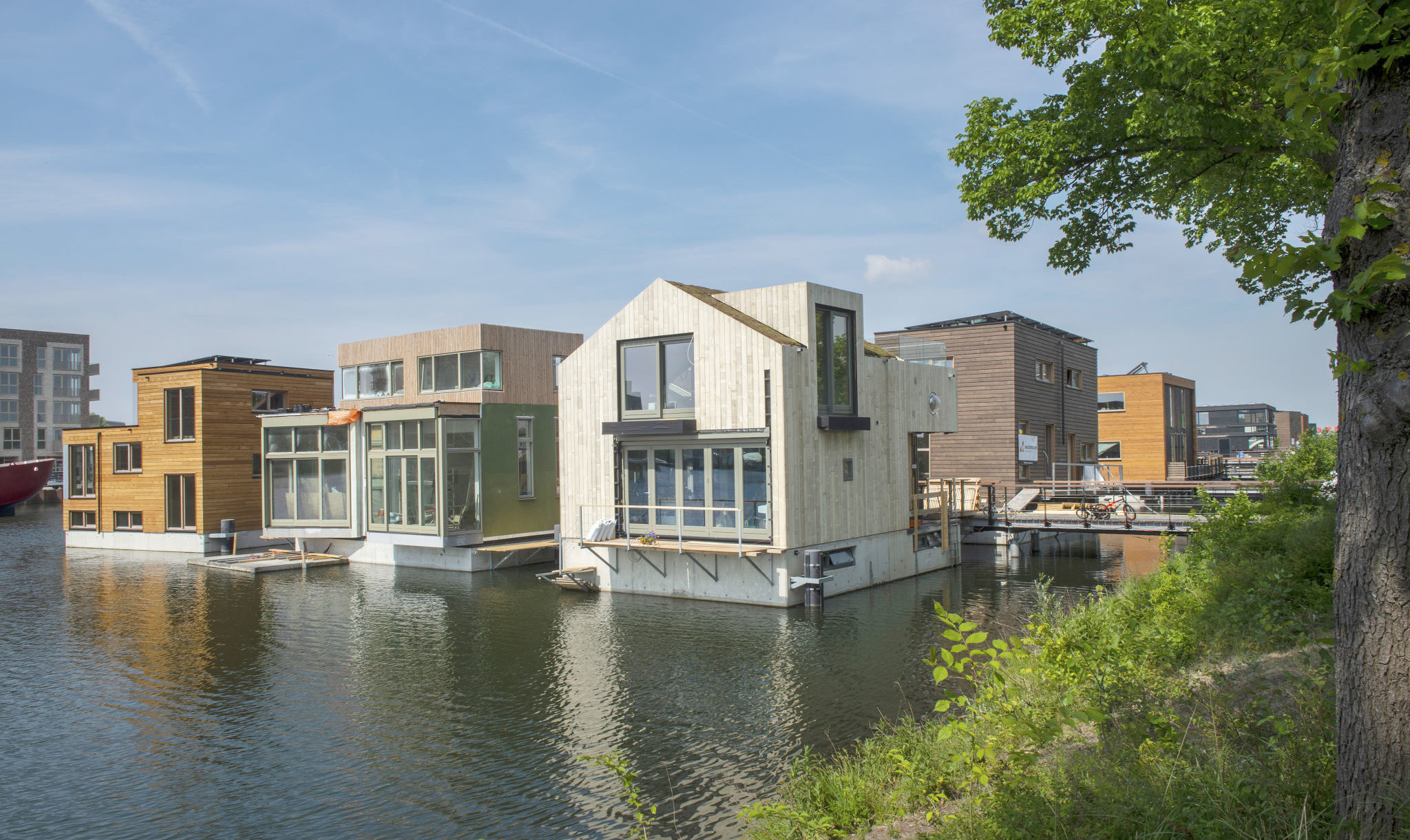 Europa's duurzaamste drijvende woonwijk - EW