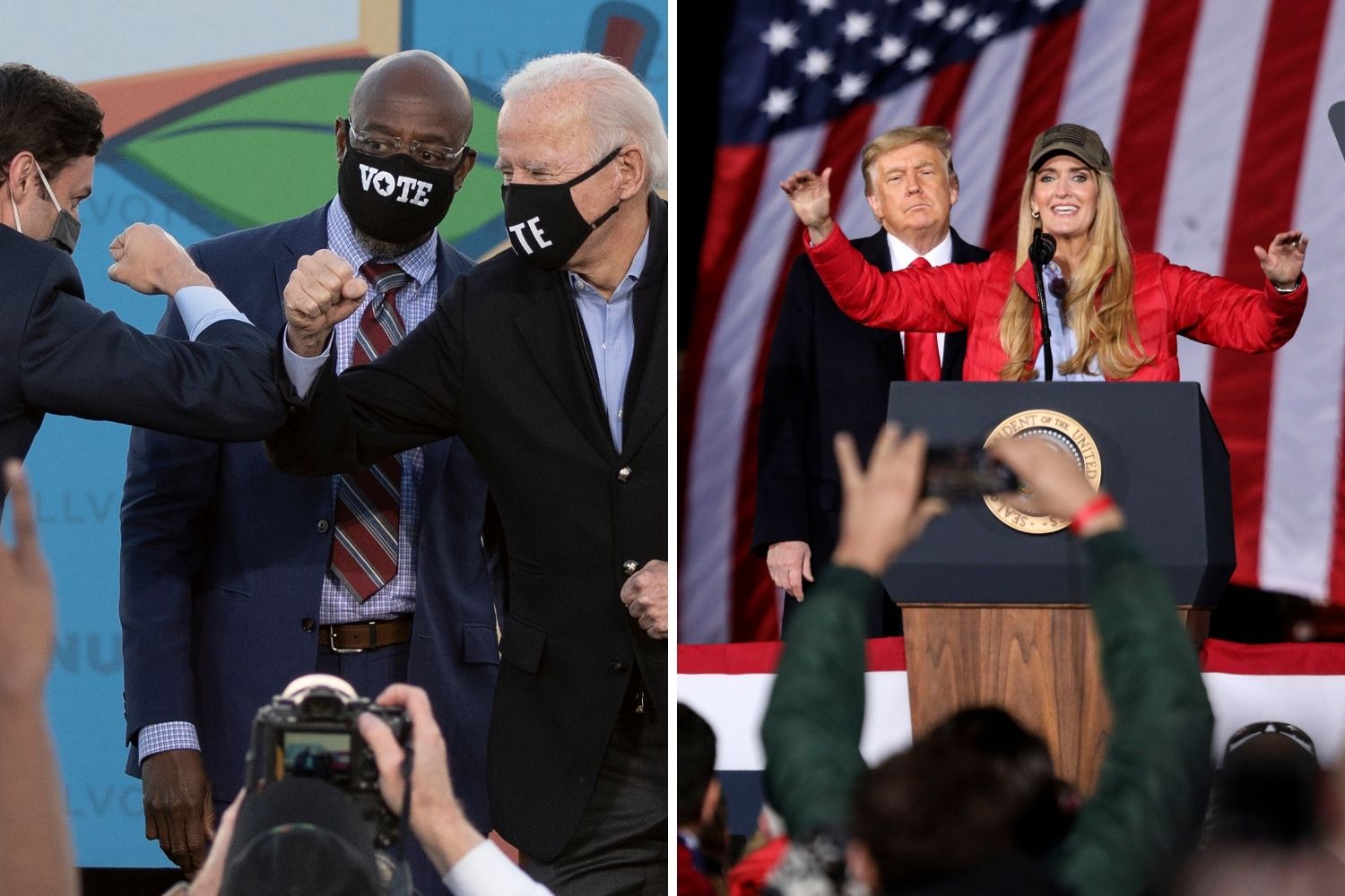 In Georgia staat voor Biden goed begin van presidentschap op het spel - EW