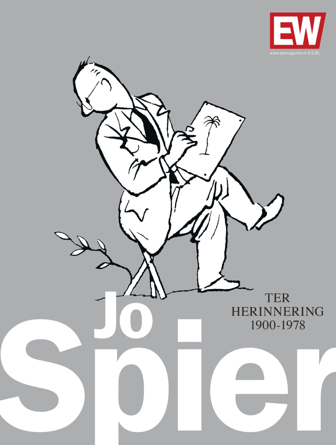 Op bedevaart naar het graf van tekenaar Jo Spier - EW