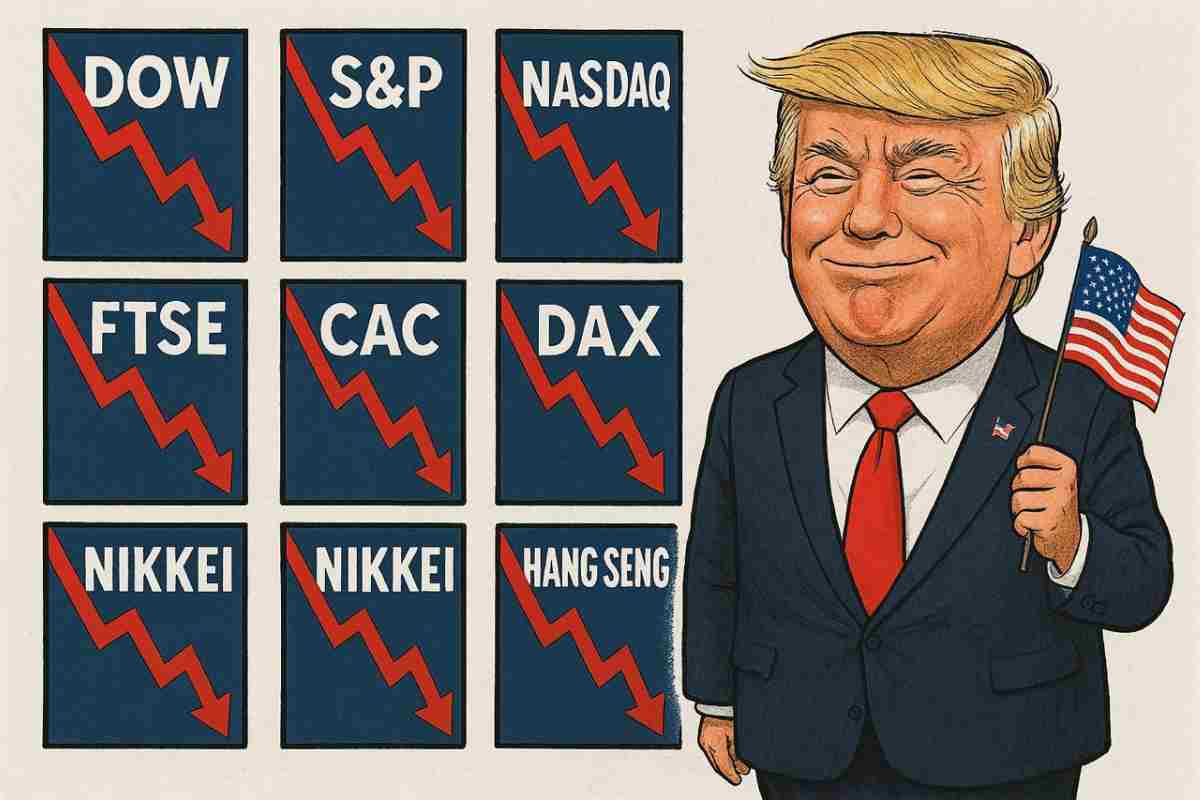 Zo hard kelderden de beurzen wereldwijd na Liberation Day - EW